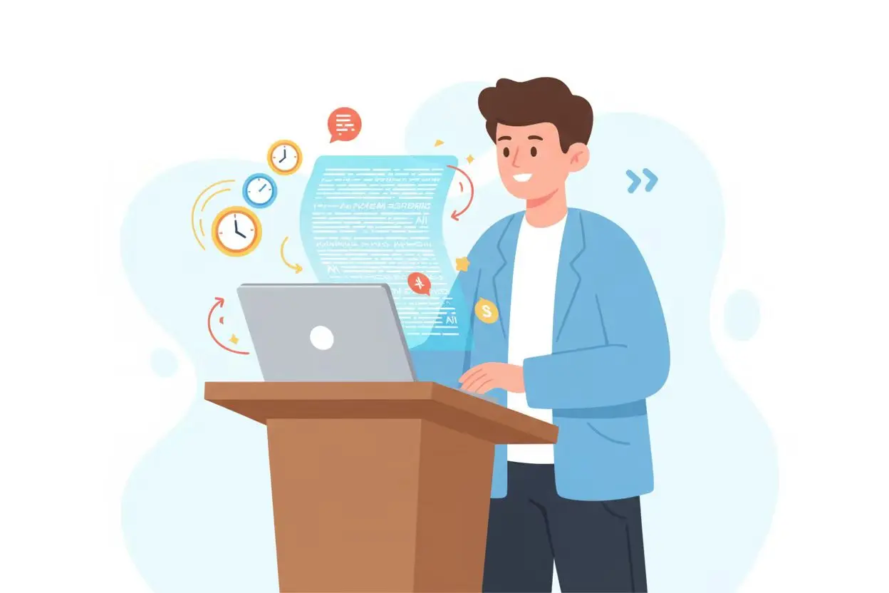 Générateur de discours IA gratuit | LearnFast.ai